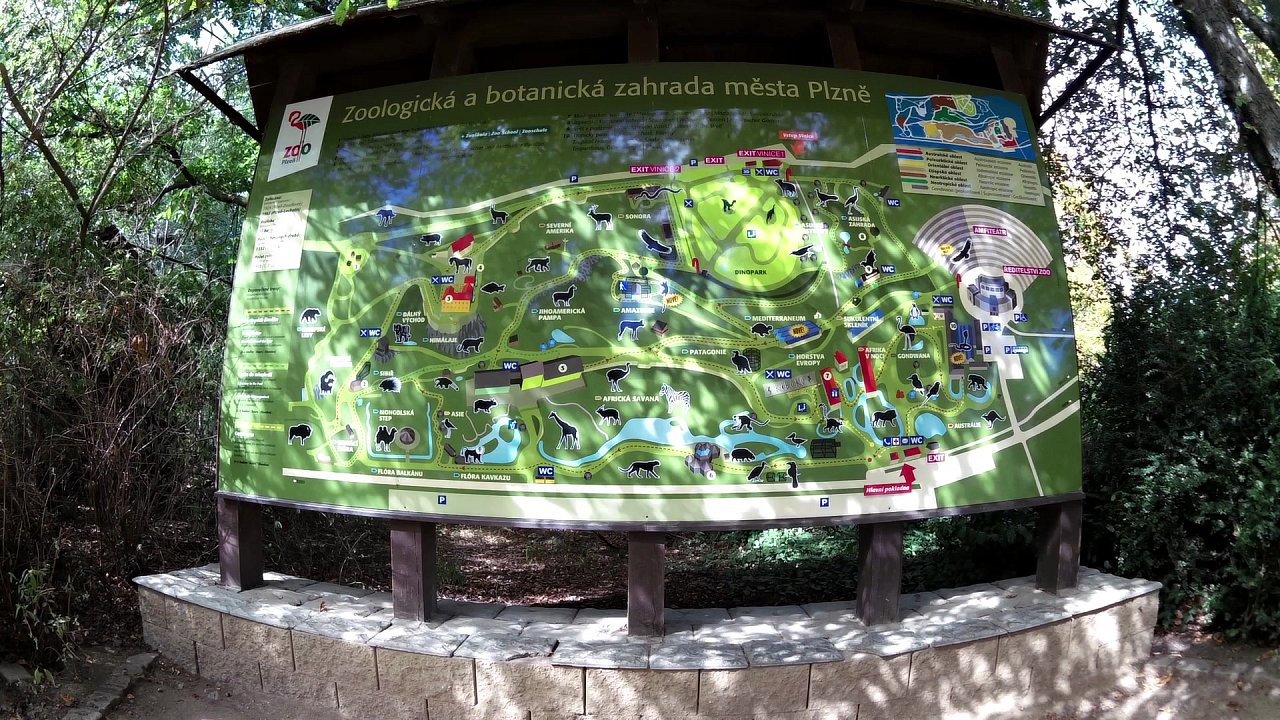 Zoologická a botanická zahrada Plzeň - Videotrasa - Livetouring.com